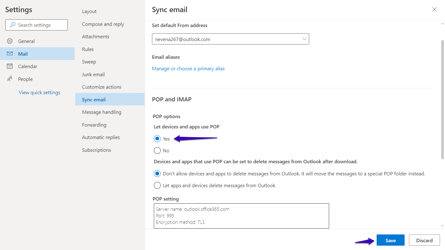 How to connect Outlook through the SMTP – Leadscope